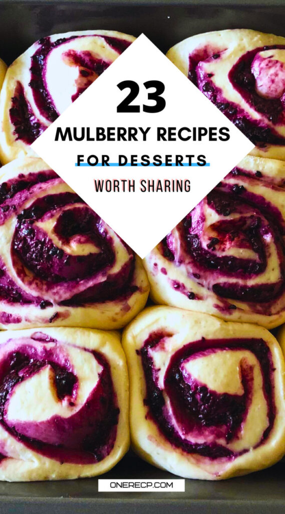 26 Indulgent Mulberry Recipes for Desserts Worth Sharing | oneReCP.com
